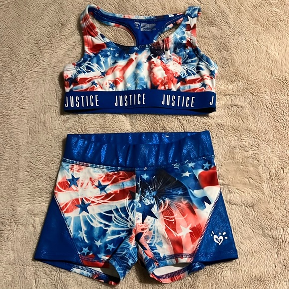 Justice | Matching Sets | Justice Sports Bra And Shorts Set | Poshmark